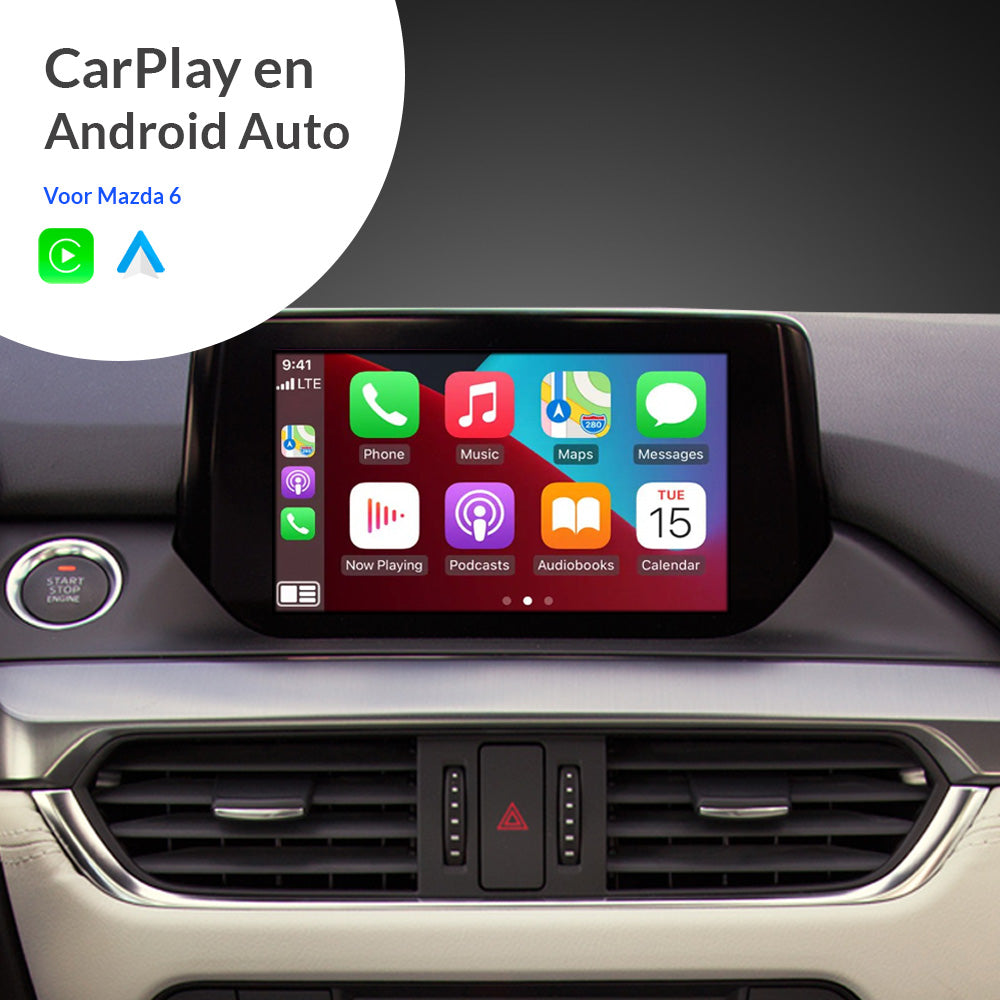 CarPlay & Android Auto voor Mazda | Apple CarPlay inbouwen – CarOptions