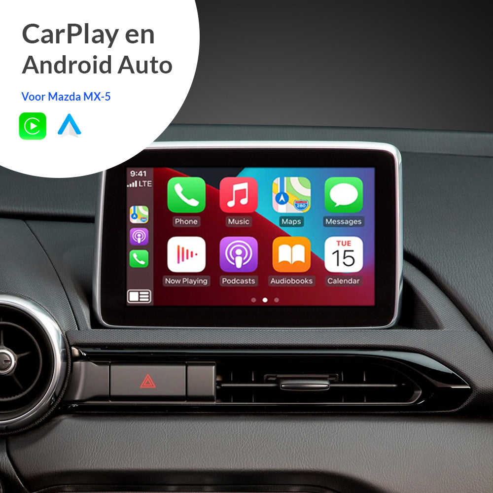 CarPlay & Android Auto voor Mazda | Apple CarPlay inbouwen – CarOptions