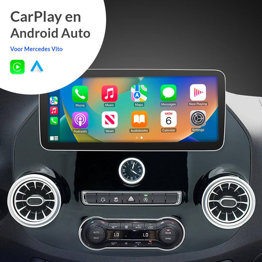 SmartScreen Android Radio - Draadloze Apple CarPlay & Android Auto voor ...
